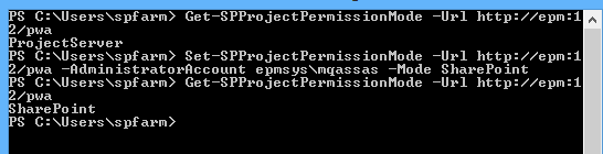 SharePoint Permission Mode Vs Project Permission Mode In Project Server 2016 / 2013